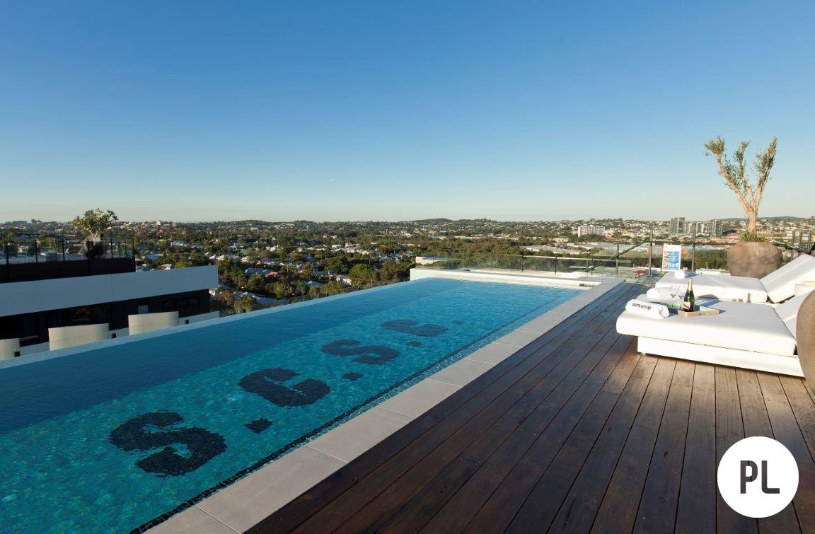 12th Floor One Bedroom Apartment - Living by Pellicano